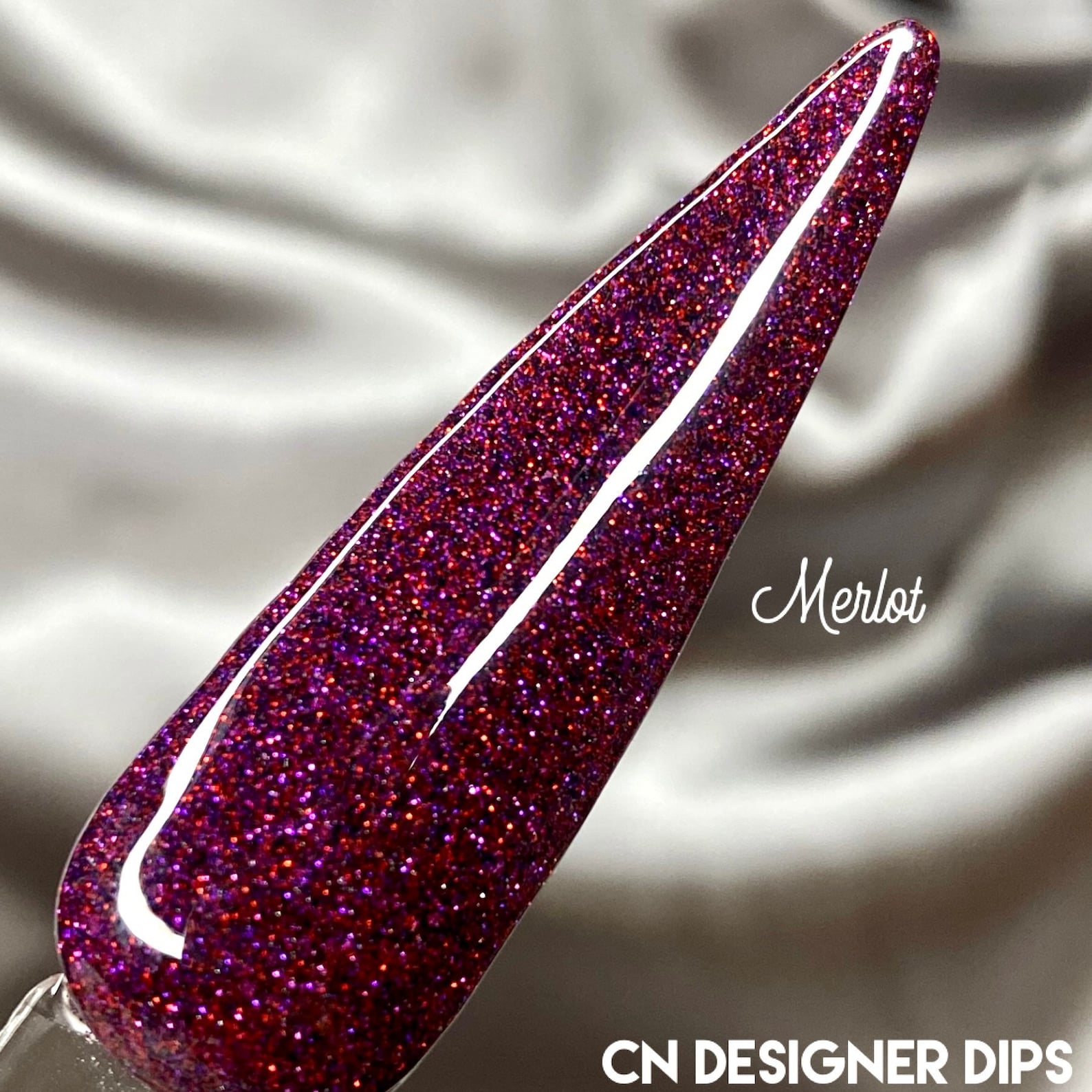 Merlot Dip Powder Dip Nail Powder Dip Powder for Nails | Etsy