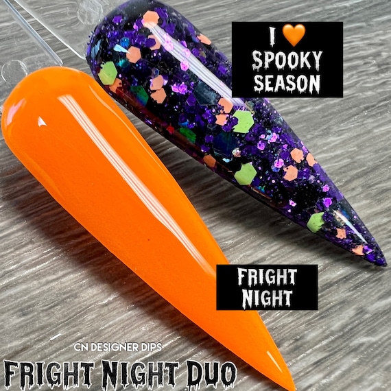Fright Night Duo Dip Powder Fall Dip Powder Dip Nail - Etsy