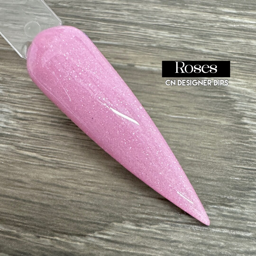 Roses- Dip Powder, Dip Powder for Nails, Pink Dip Powder, Dip Powders ...