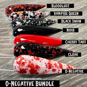 Vampire Queen- Dip Powder, Glitter Dip Powder, Dip Powder for Nails ...