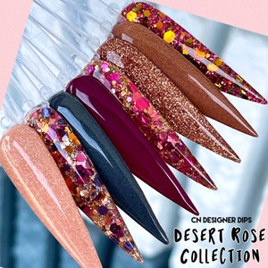 Mirage- Dip Powder, Dip Powder for Nails, Acrylic, Fall, Chunky ...