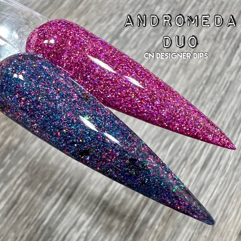 Andromeda Duo Dip Powder Dip Powder for Nails Nail Dip - Etsy