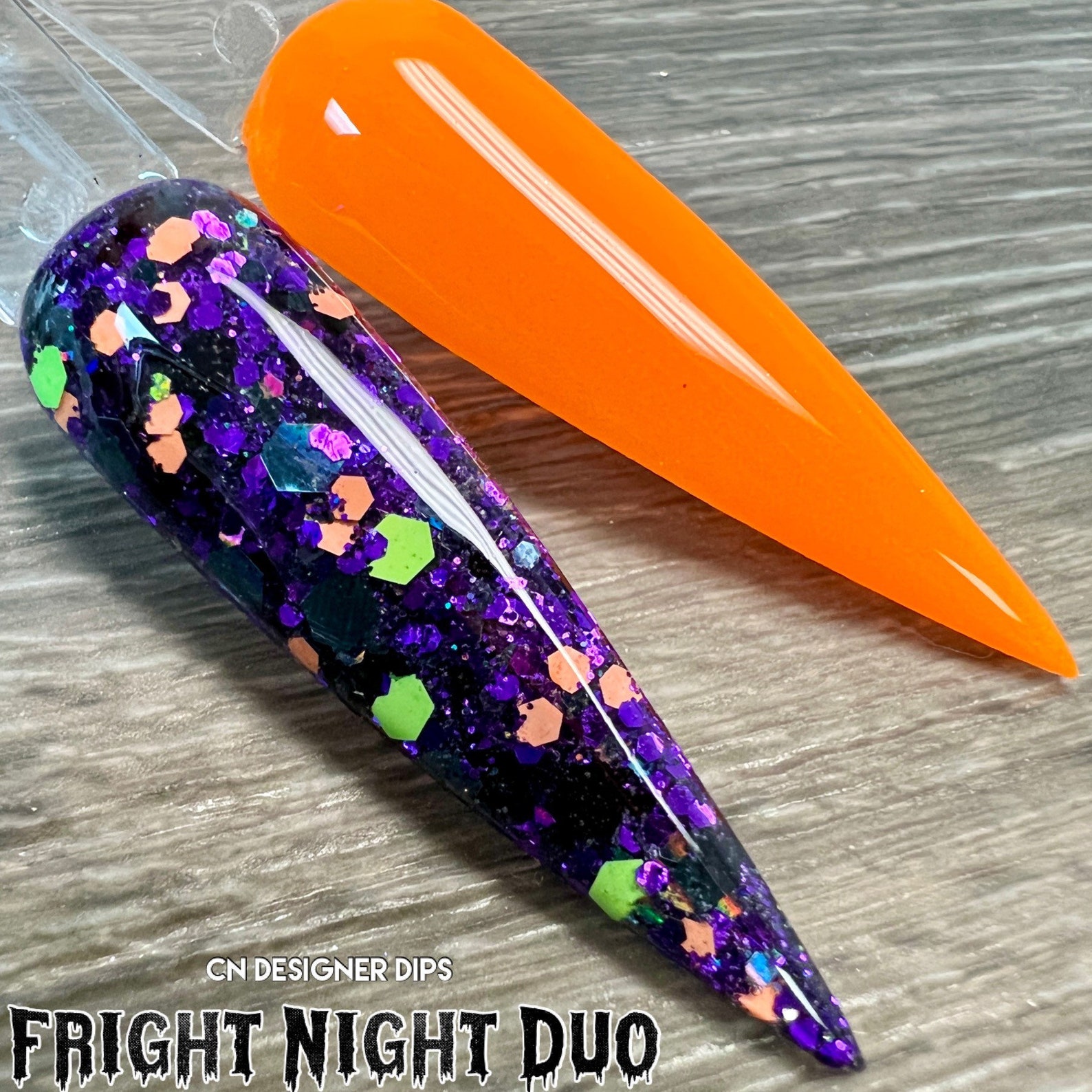Fright Night Duo Dip Powder Fall Dip Powder Dip Nail - Etsy