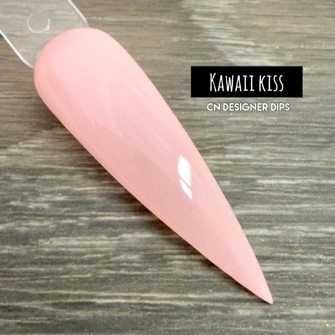 Kawaii Kiss- Dip Powder, Dip Powder for Nails, Acrylic, Valentine, Pink ...