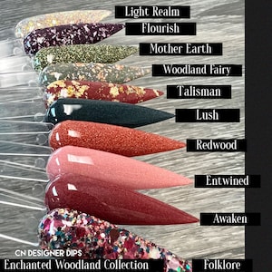 Woodland Fairy- Dip Powder, Dip Powder for Nails, Nail Dip, Dip Powders ...
