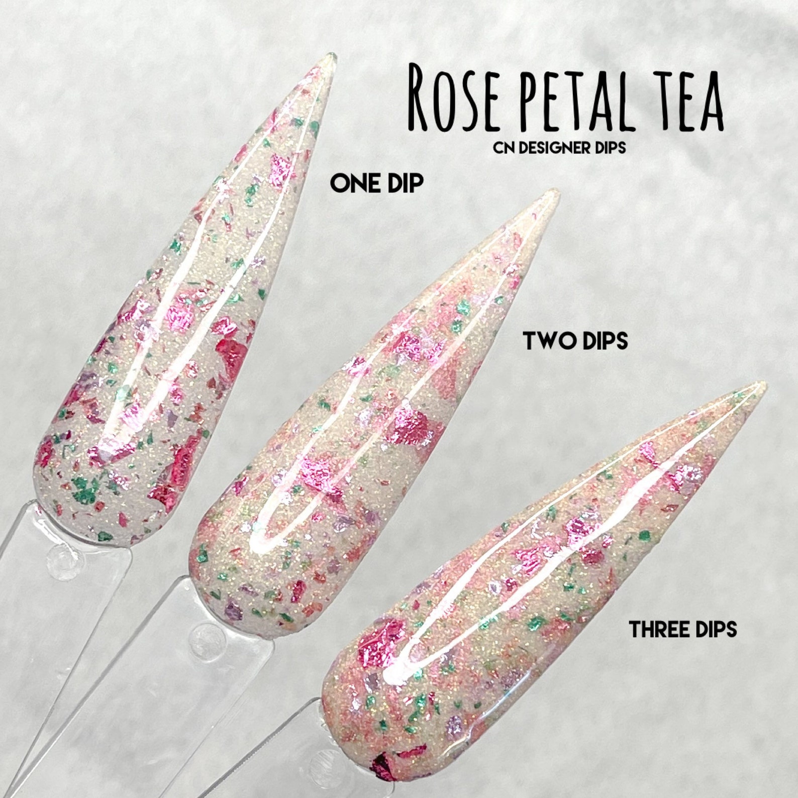 Rose Petal Tea Dip Powder Nail Dip Powder Dip Powder for | Etsy