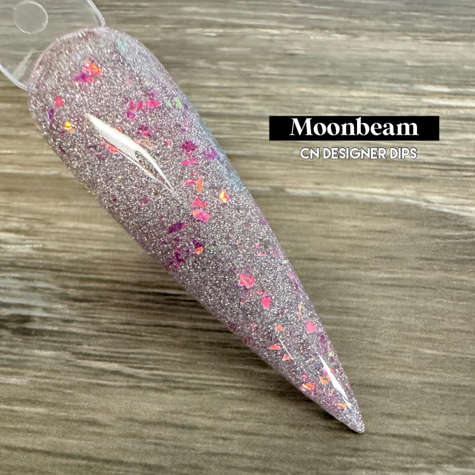 Moonbeam- Dip Powder, Dip Powder for Nails, Acrylic, Shard, Glitter - Etsy
