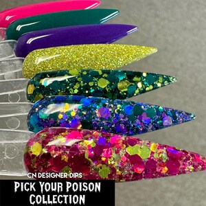 Aconite- Dip Powder, Dip Powder for Nails, Nail Dip, Dip Powders, Dip ...
