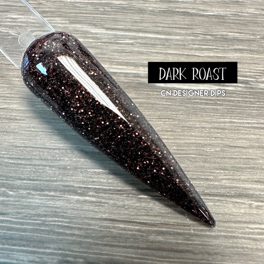 Dark Roast Dip Powder, Dip Powder for Nails, Nail Dip, Dip Nail, Dip ...