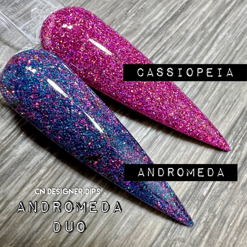 Andromeda Duo Dip Powder Dip Powder for Nails Nail Dip - Etsy
