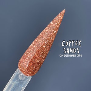 Copper Sands- Dip Powder, Dip Powder for Nails, Nail Dip Powder, Nail ...
