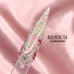 Rose Petal Tea Dip Powder Nail Dip Powder Dip Powder for | Etsy