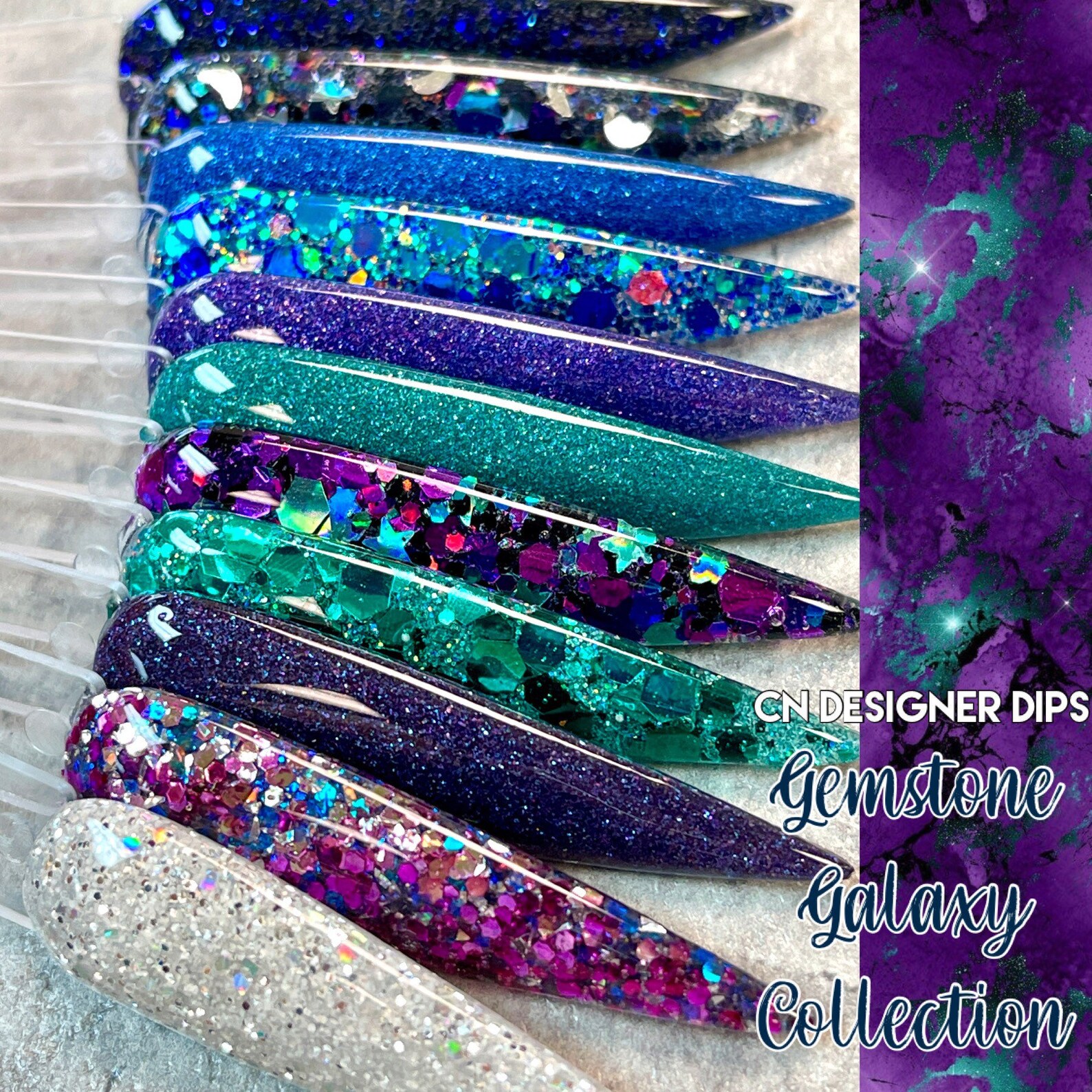 Alexandrite Dip Powder Dip Powder for Nails Nail Dip | Etsy