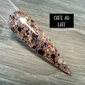 Cafe Au Lait- Dip Powder, Dip Powder for Nails, Nail Dip, Dip Nail, Dip ...
