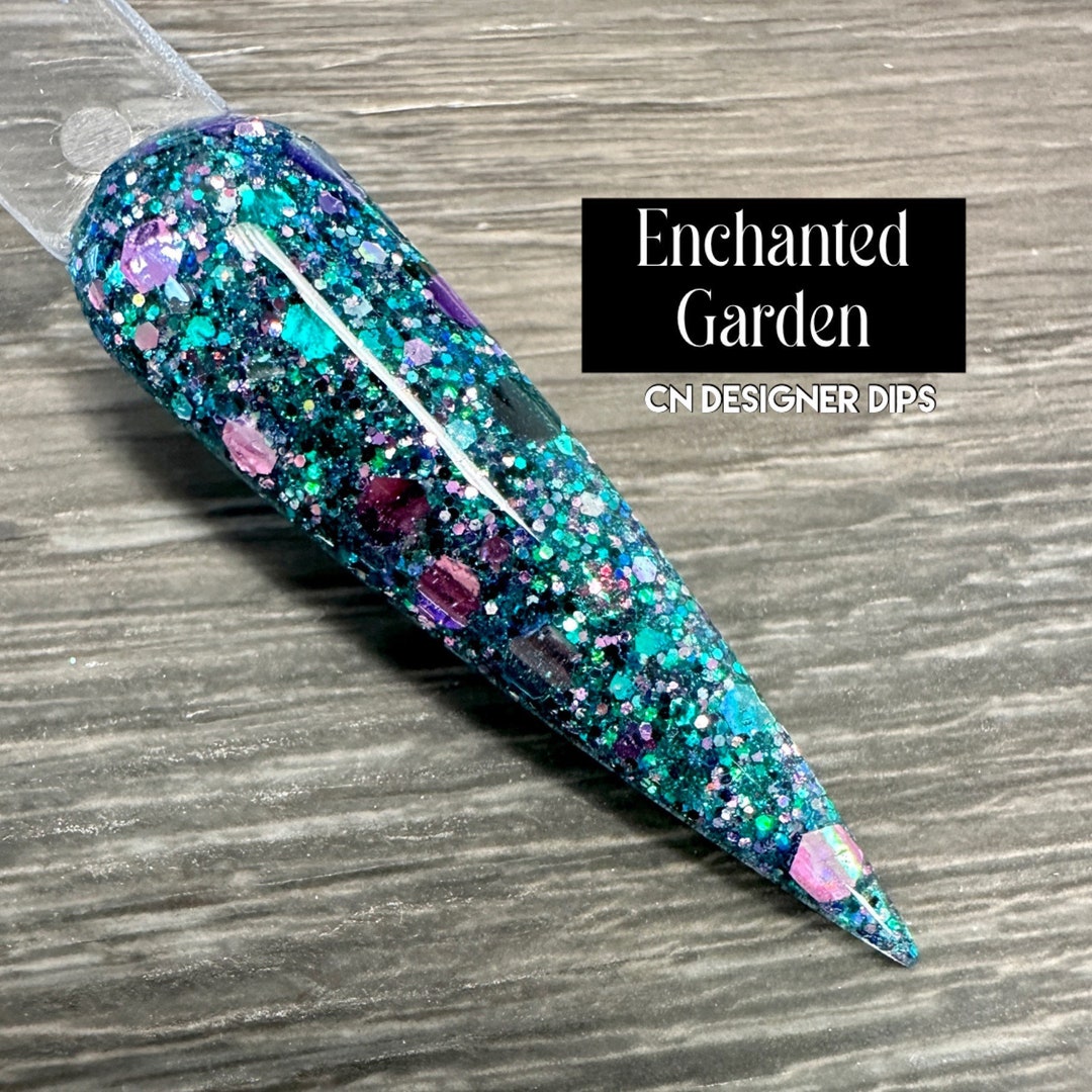 Enchanted Garden- Dip Powder, Dip Powder for Nails, Nail Dip Powder ...