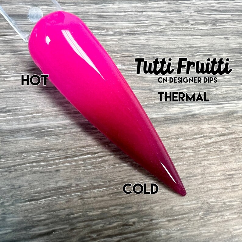 Tutti Fruitti Dip Powder Thermal Dip Powder Dip Powder for - Etsy