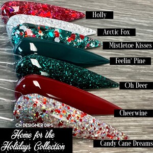 Mistletoe Kisses- Dip Powder, Dip Powder for Nails, Acrylic, Holiday ...