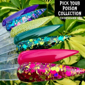 Aconite- Dip Powder, Dip Powder for Nails, Nail Dip, Dip Powders, Dip ...