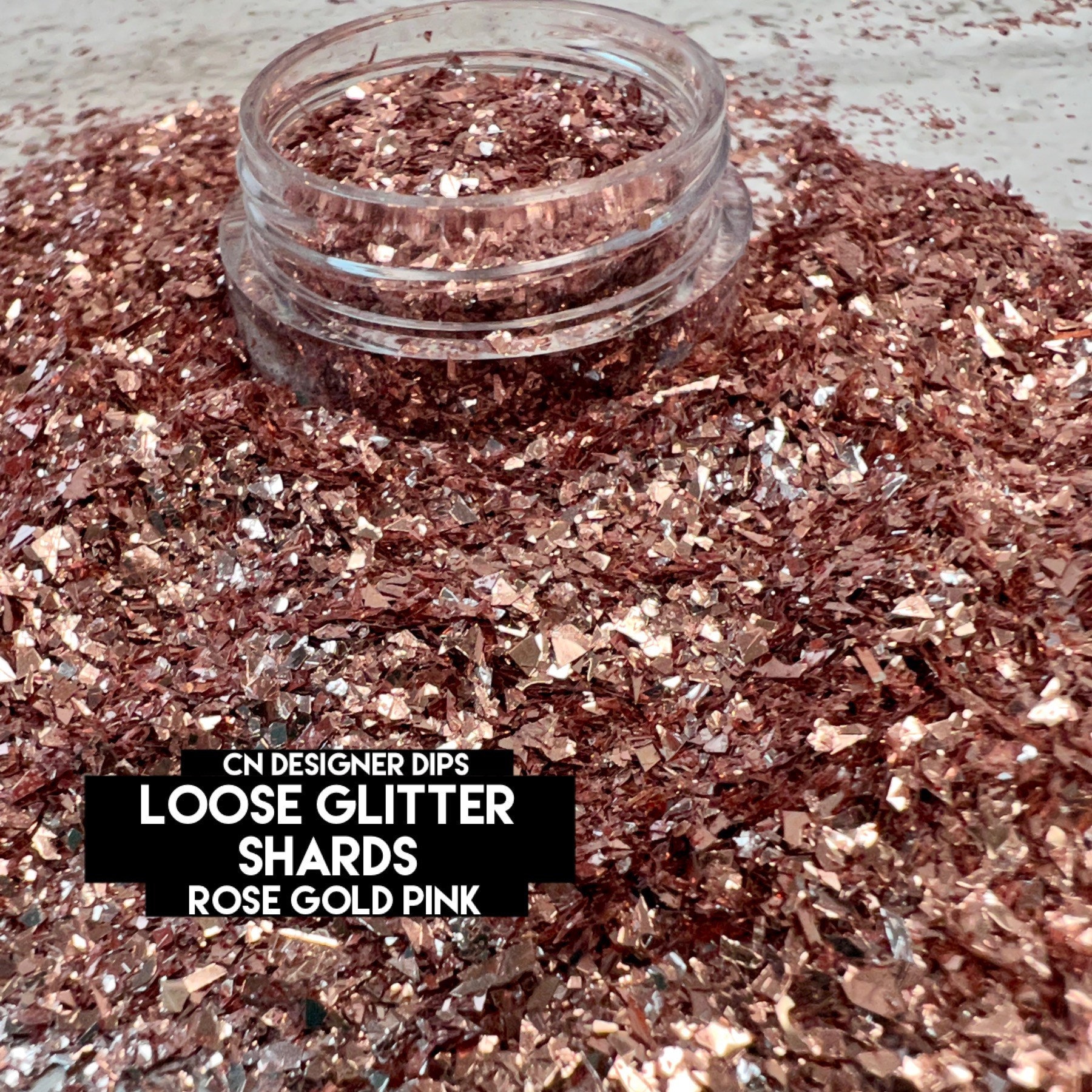 Metallic Glitter Shards- 1 Tsp Glitter, Glitter, Loose Glitter, Nail ...