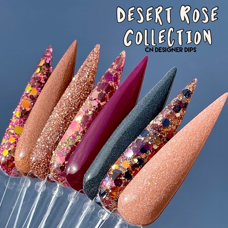 Desert Rose Dip Powder Dip Powder for Nails Nail Dip - Etsy