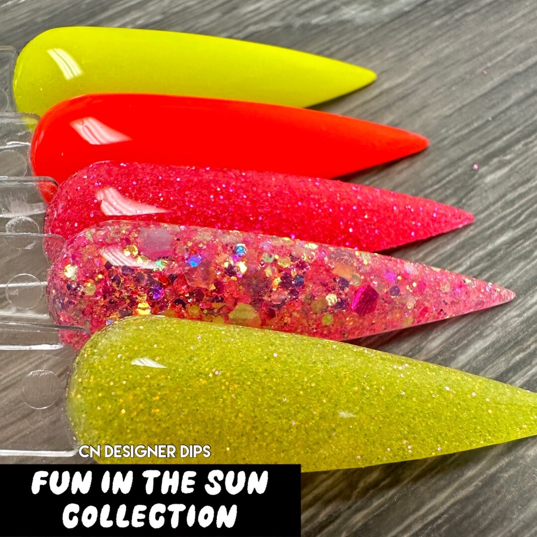Fun in the Sun Collection Dip Powder Nail Dip Powder Dip - Etsy
