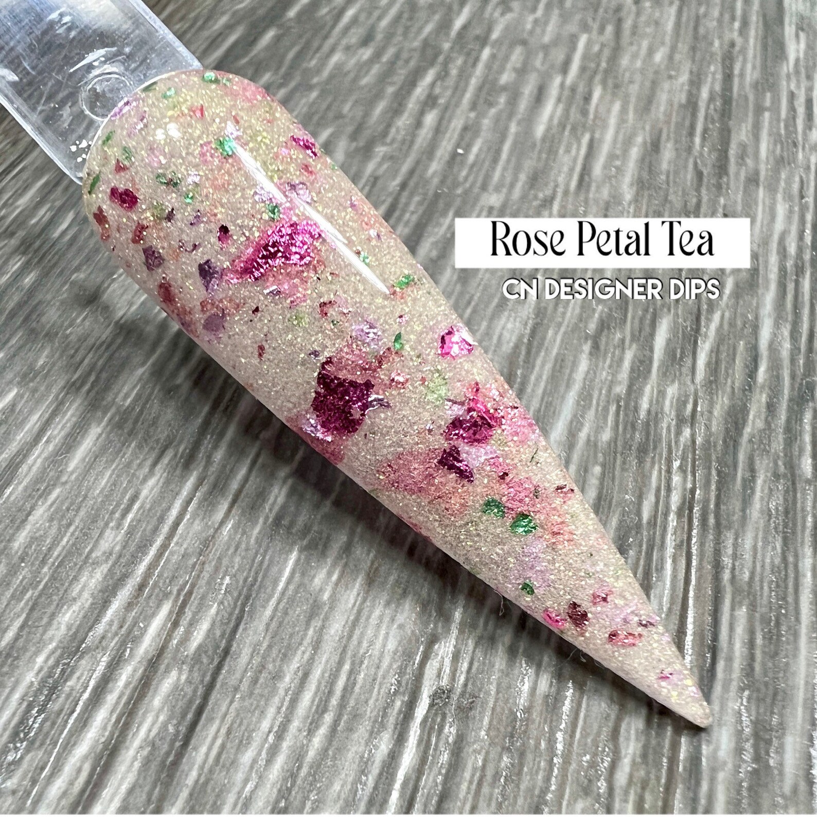 Rose Petal Tea Dip Powder, Nail Dip Powder, Dip Powder for Nails, Dip ...