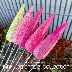 Sparkling Pink Punch- Dip Powder, Dip Powder for Nails, Acrylic ...
