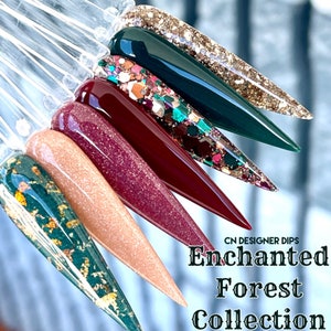 Enchanted Forest- Dip Powder, Dip Powder for Nails, Acrylic, Fall ...