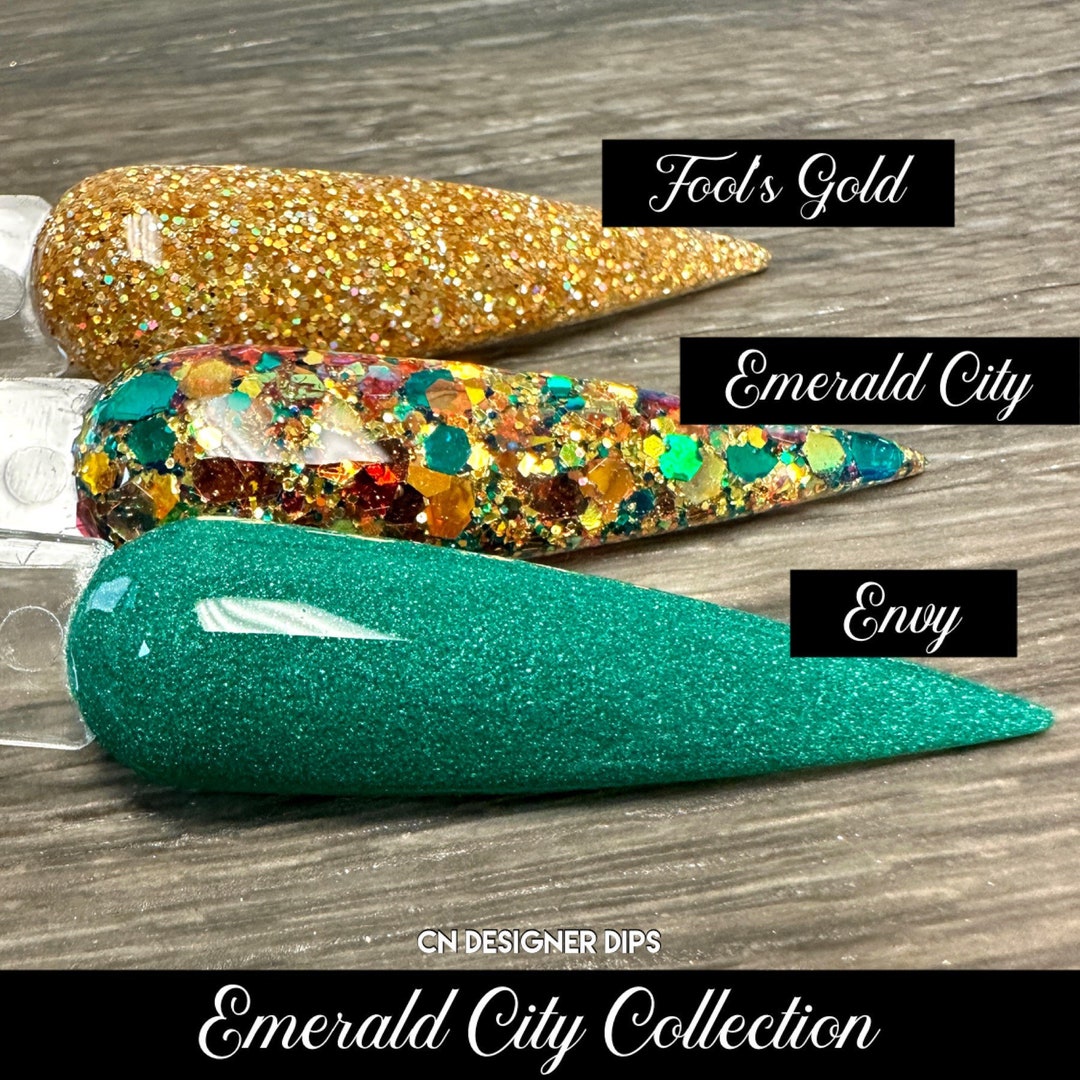 Emerald City Collection- Dip Powder, Dip Powder for Nails, Dip, Dip ...
