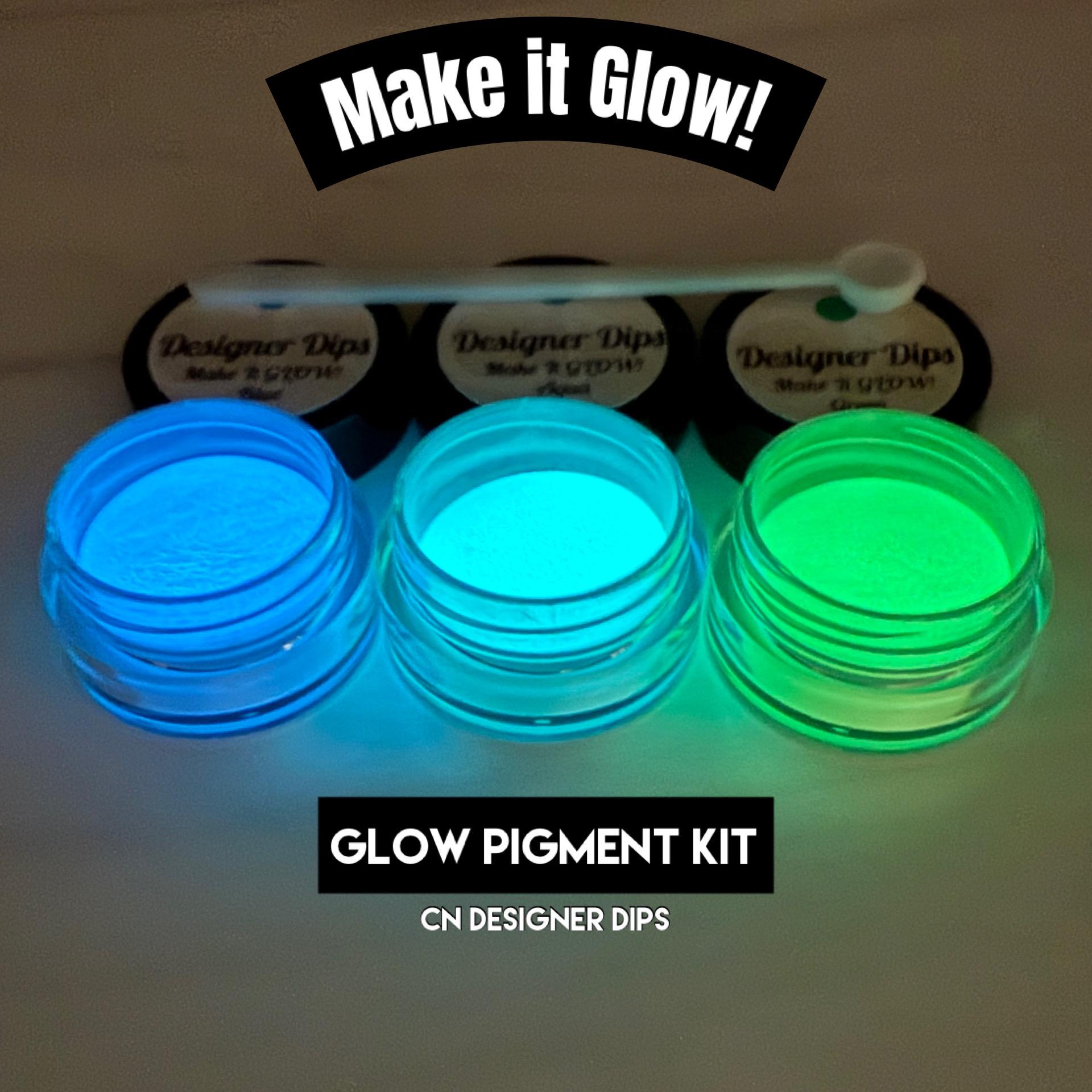 Make It Glow! Kit- Glow in the Dark, Glow Pigment, Glow Powder, Glow ...