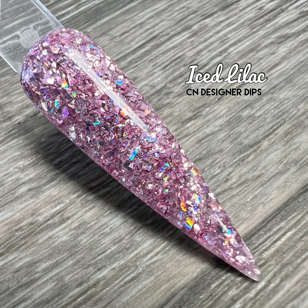 Iced Lilac Dip Powder, Dip Powder for Nails, Nail Dip, Dip Powders, Dip ...