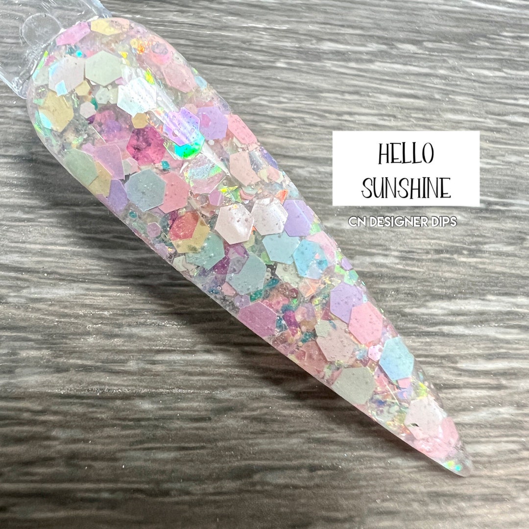 Hello Sunshine- Dip Powder, Dip Powder for Nails, Nail Dip, Dip Powders ...