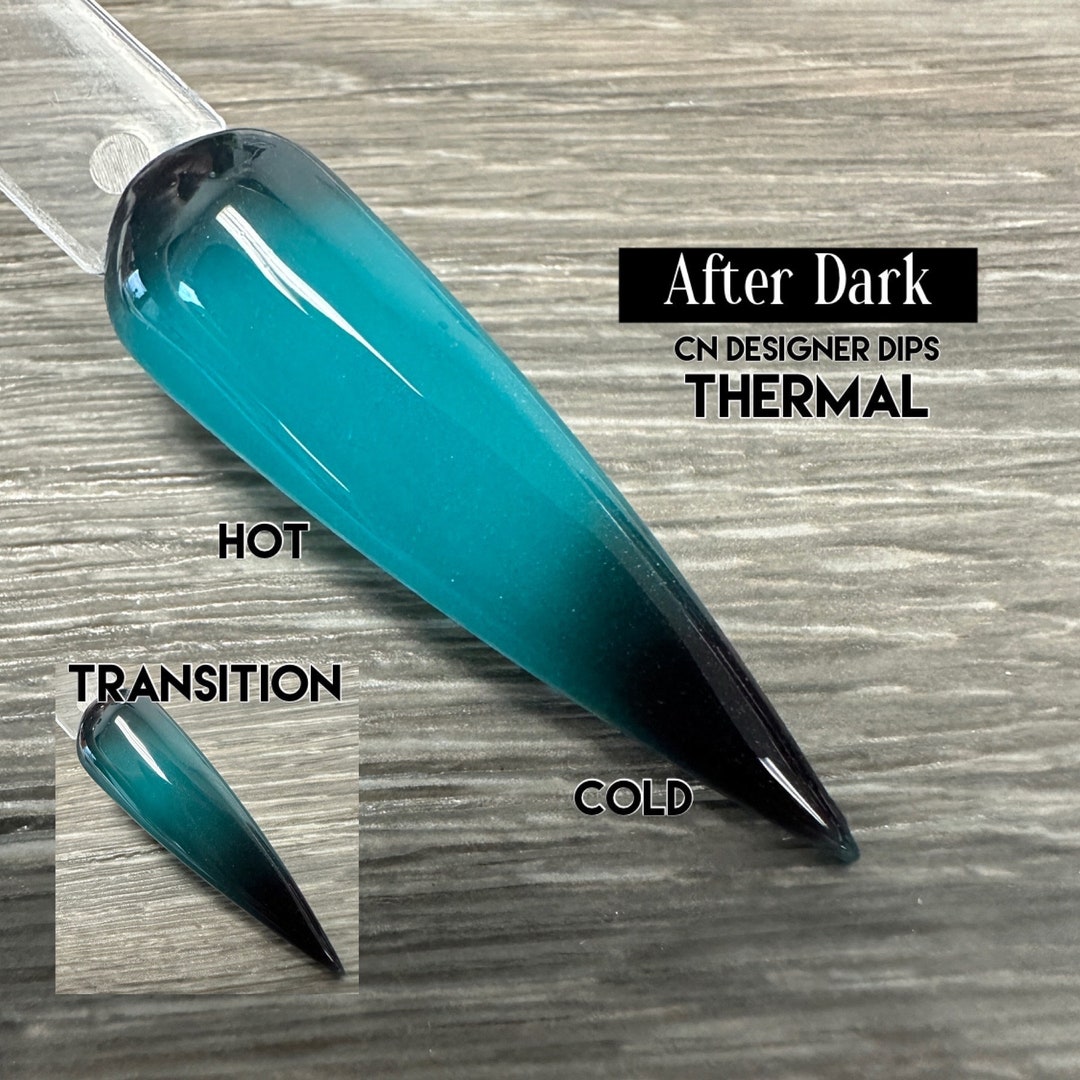 After Dark-dip Powder, Thermal, Dip Powder for Nails, Nail Dip, Dip ...