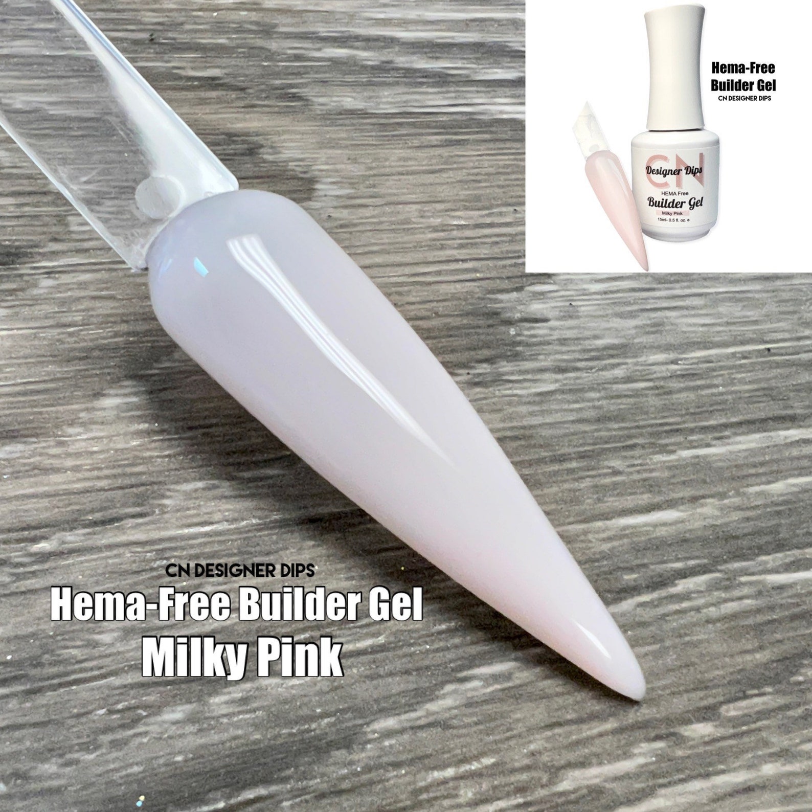 Milky Pink Builder Gel HEMA Free Builder Gel Builder Gel in - Etsy