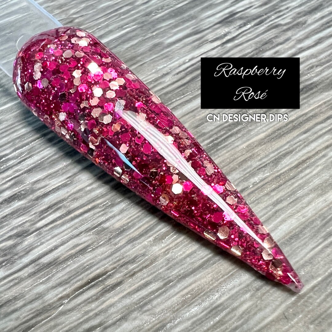 Raspberry Rosé RETIRING- Dip Powder, Dip Powder for Nails, Acrylic ...