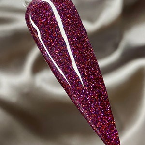 Merlot dip powder dip nail powder dip powder for nails | Etsy