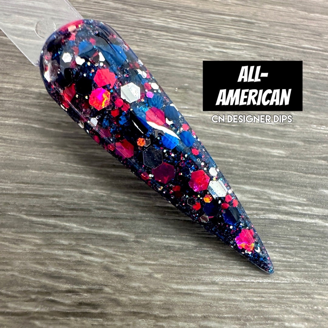 All-american- Dip Powder, Dip Powder for Nails, Acrylic, Independence ...