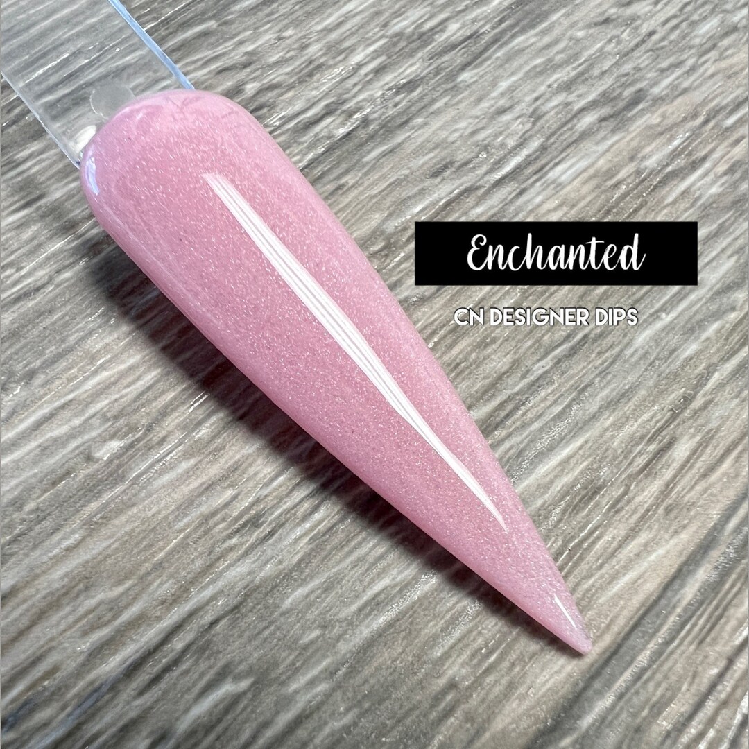 Enchanted- Pink Dip Powder, Dip Powder, Dip Powder for Nails, Nail Dip ...