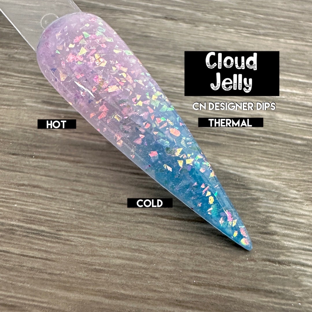 Cloud Jelly- Dip Powder, Dip Nail Powder, Dip Powder for Nails, Thermal ...