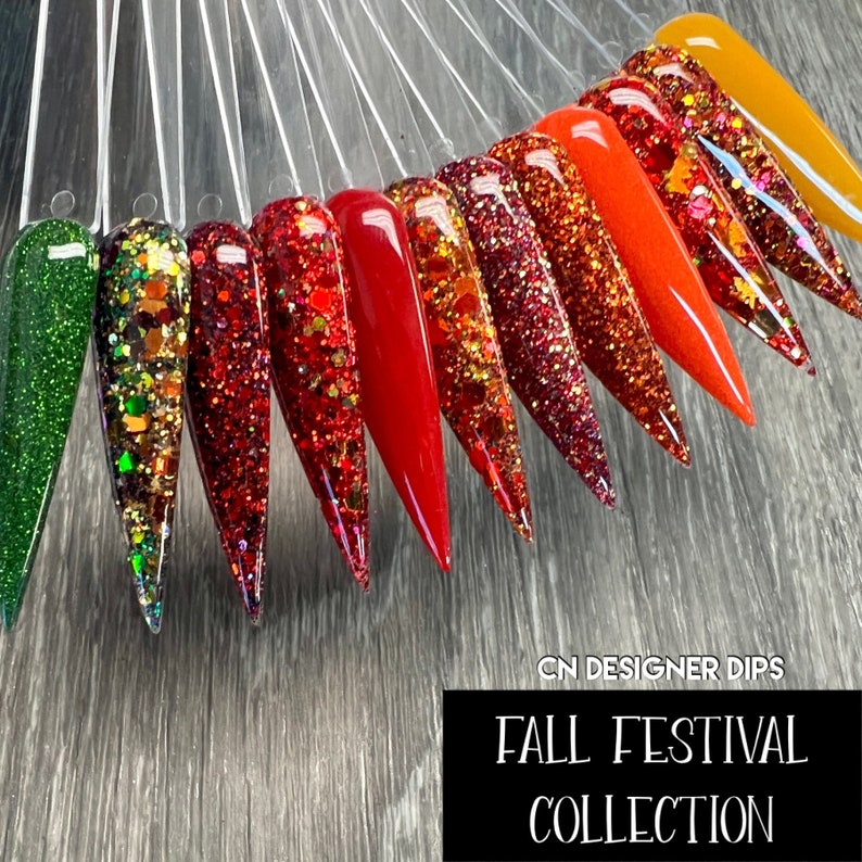 Fall Festival Collection Dip Powder Dip Powder for Nails - Etsy