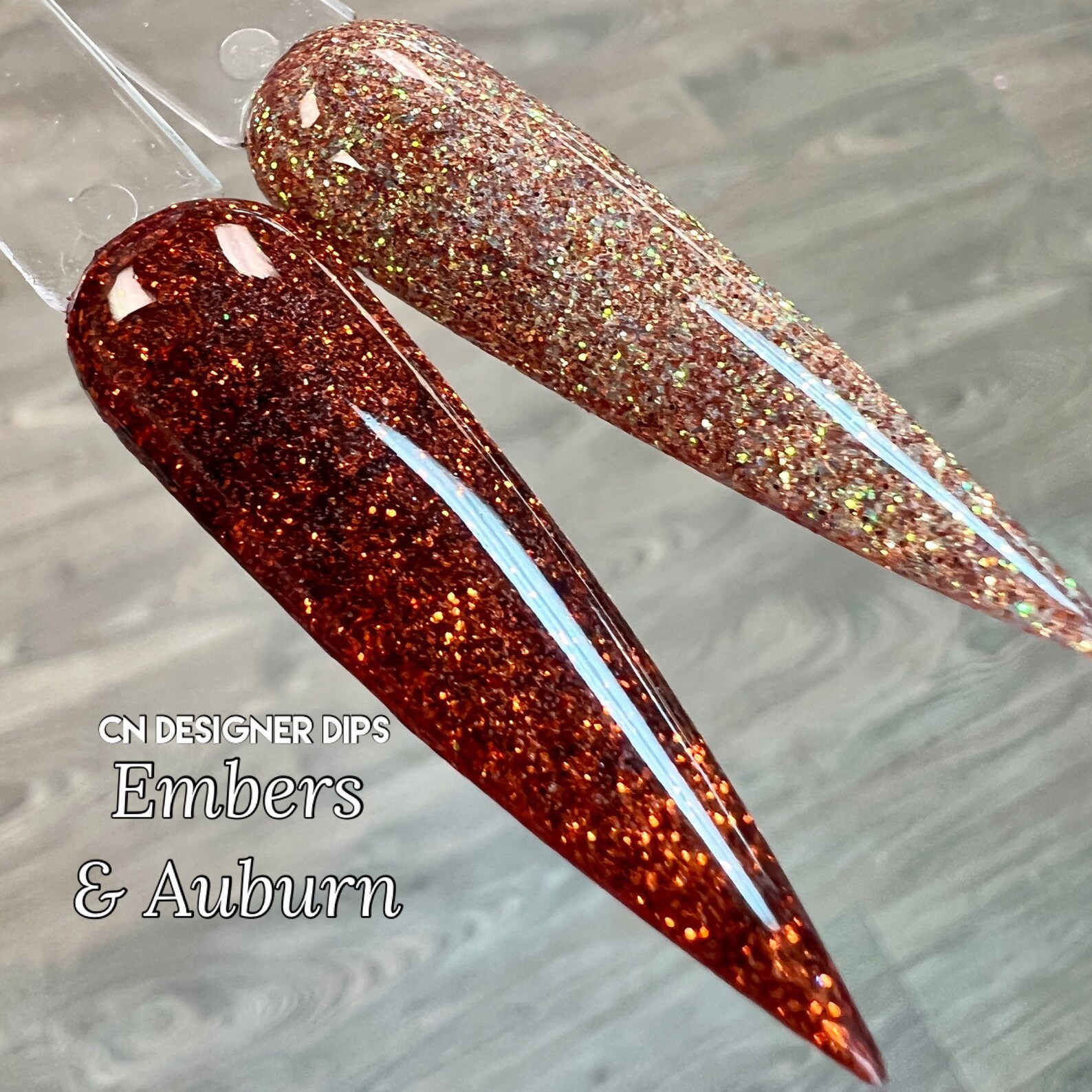 Embers & Auburn Dip Powder Dip Powder for Nails Glitter - Etsy