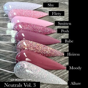 Neutrals Vol. 3- Dip Powder, Dip Powder for Nails, Pink, Neutral, Nail ...