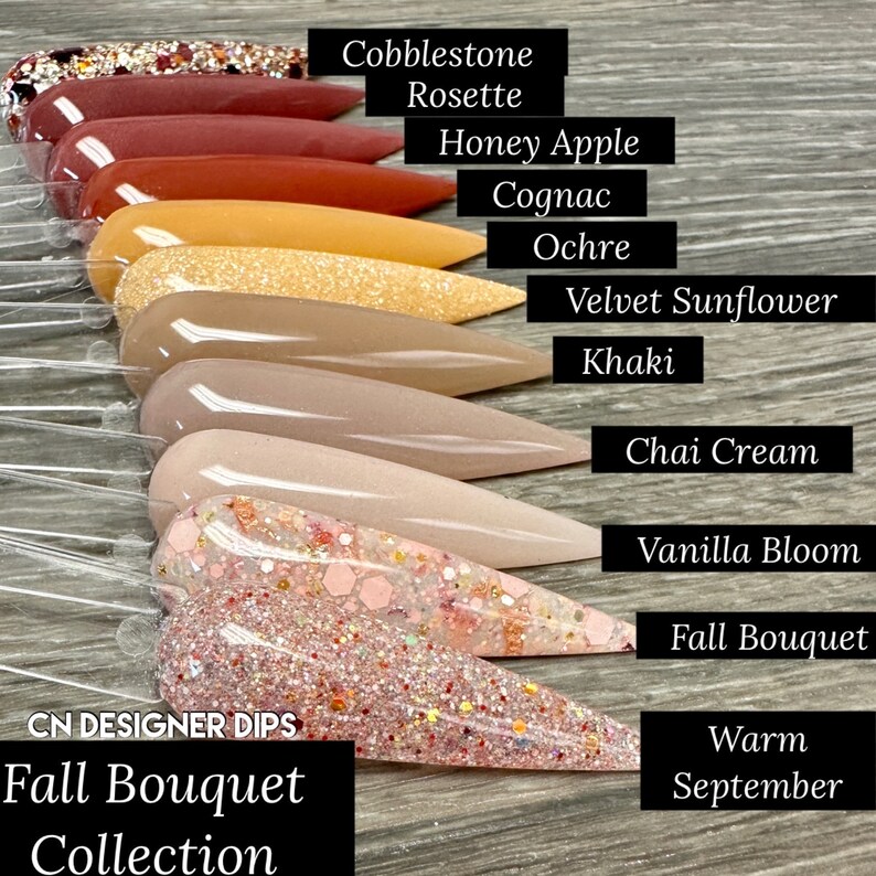 Fall Bouquet Collection- Dip Powder, Dip Powder for Nails, Acrylic ...