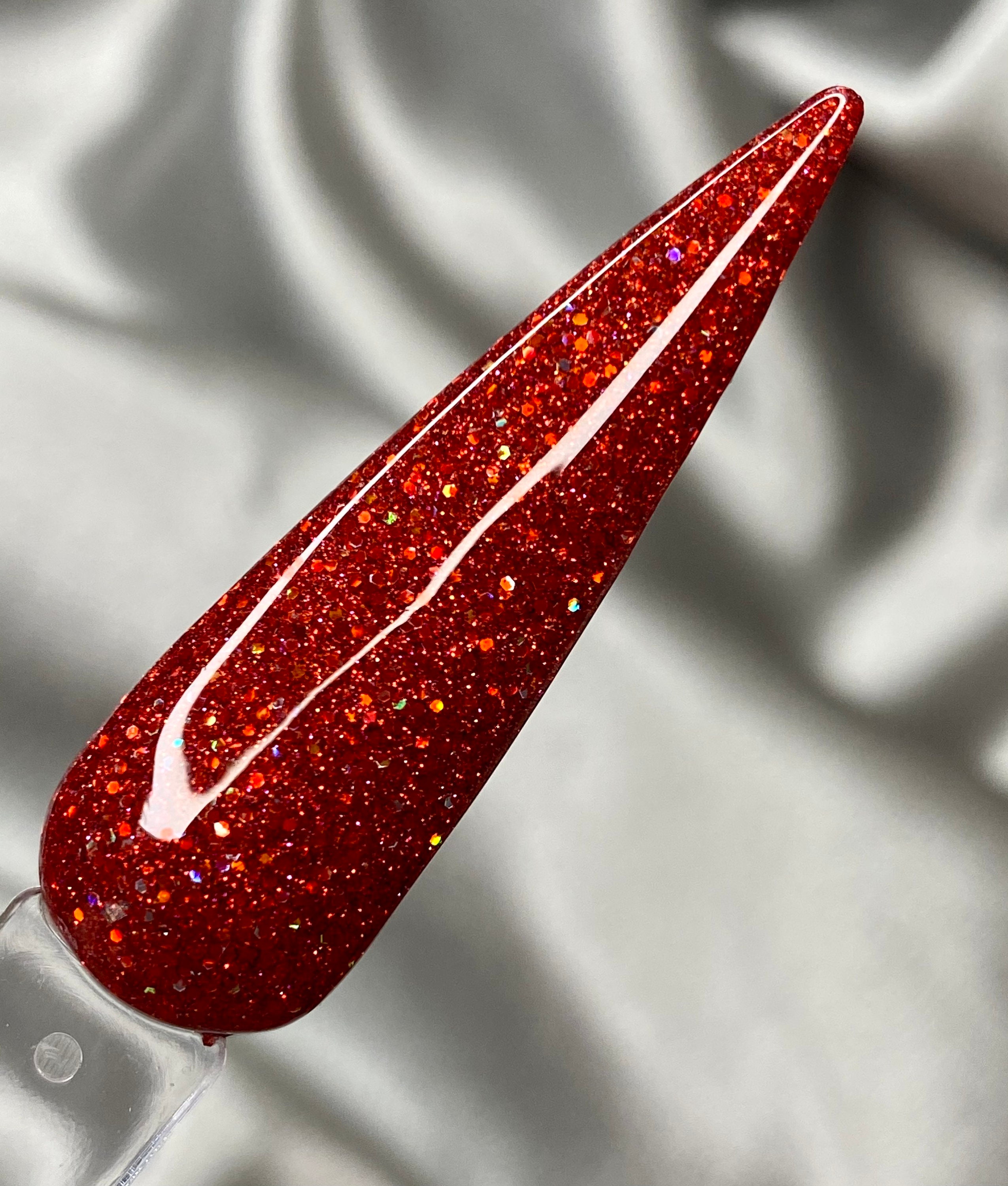 Fuego dip powder red dip powder dip powder for nails | Etsy