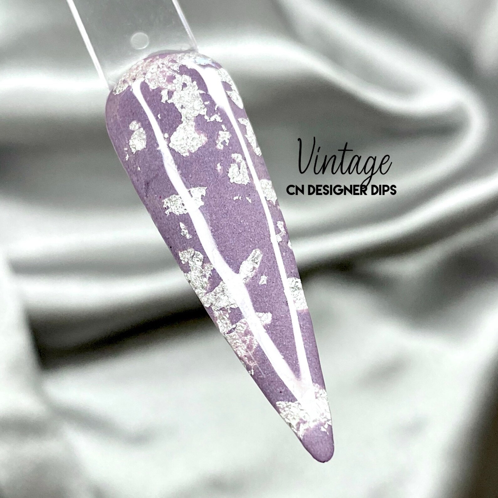 Vintage dip powder foil dip powder dip nail powder dip | Etsy