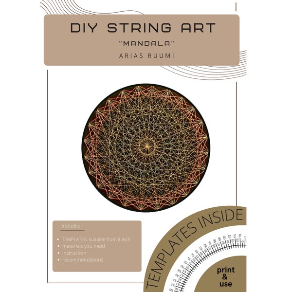 String Art Template - Etsy