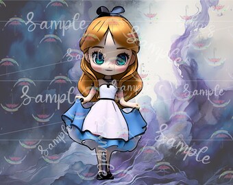 Alice_baby_alice_in_wonderland_009 Svg Dxf Eps Pdf Png, Cricut, Cutting ...