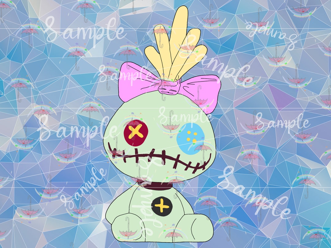 Instant Download Stitch's Scrump Doll Digital Download, Stitch Jpg Png ...