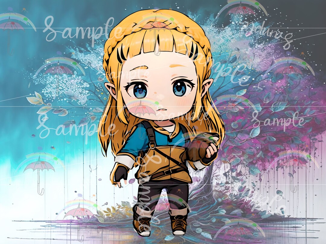 Instant Download Princess Zelda Baby Zelda the Legend Zelda - Etsy