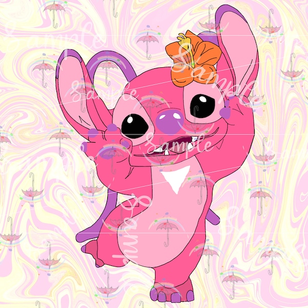 Angel From Stitch Png - Etsy